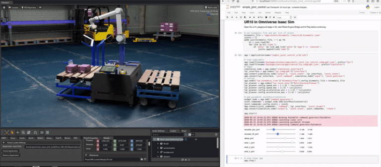 Developing Robotics Applications In Python With Nvidia Isaac Sdk Edge Ai And Vision Alliance