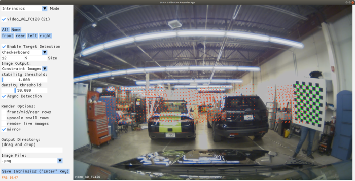 DriveWorks SDK Reference: Static Calibration Recorder Tool